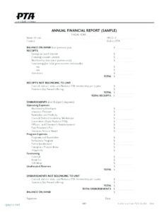 Non Profit Monthly Financial Report Template (2) - TEMPLATES EXAMPLE ...