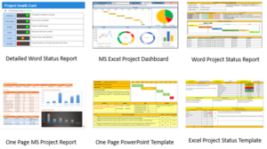 One Page Status Report Template (4) - TEMPLATES EXAMPLE | TEMPLATES EXAMPLE