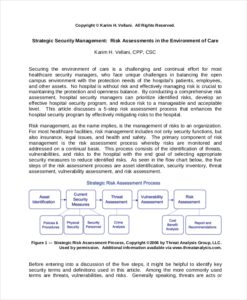 Physical Security Risk Assessment Report Template (2) - TEMPLATES ...