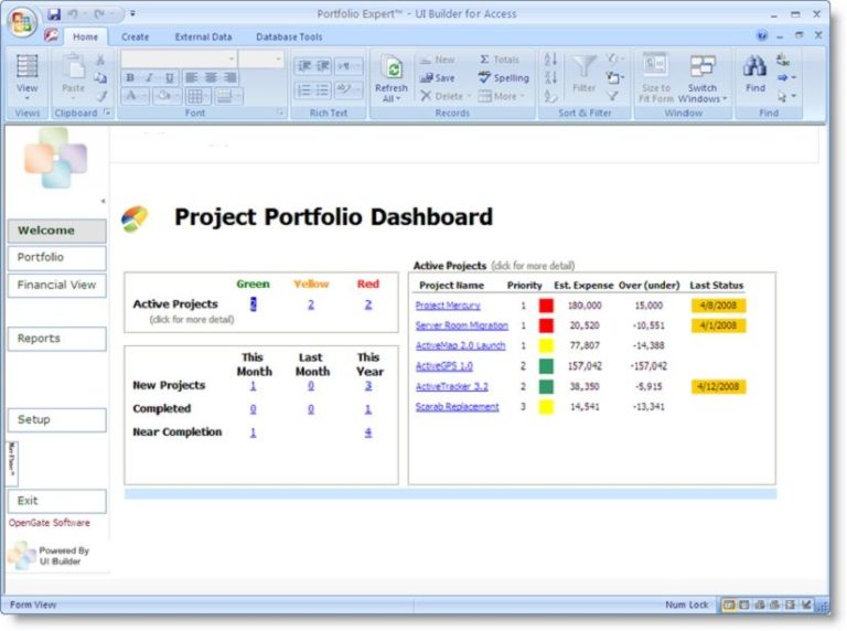 Project Portfolio Status Report Template (1) - TEMPLATES EXAMPLE ...