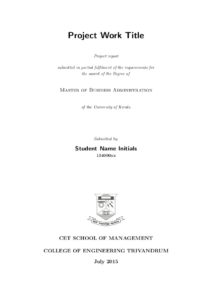 Project Report Latex Template (3) - TEMPLATES EXAMPLE | TEMPLATES EXAMPLE