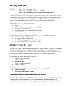 Report Writing Template Download (1) - TEMPLATES EXAMPLE | TEMPLATES ...