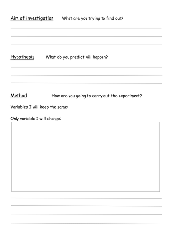 Science Report Template Ks2 TEMPLATES EXAMPLE TEMPLATES EXAMPLE