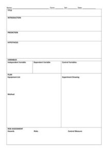 Science Report Template Ks2 (5) - TEMPLATES EXAMPLE | TEMPLATES EXAMPLE
