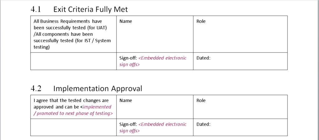 Test Closure Report Template (4) - TEMPLATES EXAMPLE | TEMPLATES EXAMPLE