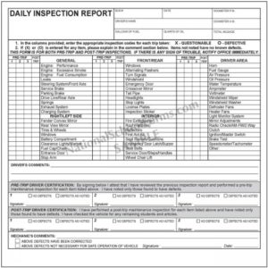 Vehicle Inspection Report Template (2) - TEMPLATES EXAMPLE | TEMPLATES ...