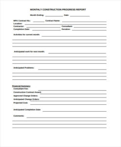 Work Summary Report Template (6) - TEMPLATES EXAMPLE | TEMPLATES EXAMPLE