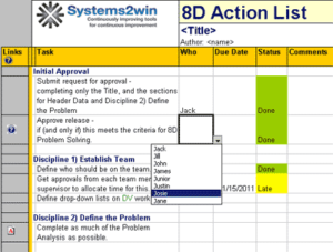 8D Report Template - TEMPLATES EXAMPLE | TEMPLATES EXAMPLE