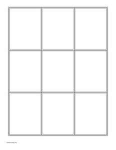 Blank Playing Card Template (4) - TEMPLATES EXAMPLE | TEMPLATES EXAMPLE