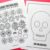 Blank Sugar Skull Template (2) | TEMPLATES EXAMPLE