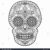 Blank Sugar Skull Template (1) - TEMPLATES EXAMPLE | TEMPLATES EXAMPLE