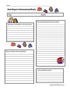 Book Report Template In Spanish (7) - TEMPLATES EXAMPLE | TEMPLATES EXAMPLE
