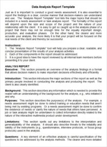 Business Analyst Report Template (4) - TEMPLATES EXAMPLE | TEMPLATES ...