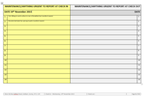Check Out Report Template - TEMPLATES EXAMPLE | TEMPLATES EXAMPLE