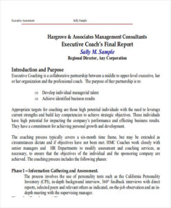 Coaches Report Template (1) - TEMPLATES EXAMPLE | TEMPLATES EXAMPLE