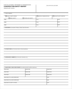 Construction Daily Progress Report Template (1) - TEMPLATES EXAMPLE ...