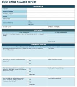 Failure Analysis Report Template (1) - TEMPLATES EXAMPLE | TEMPLATES ...