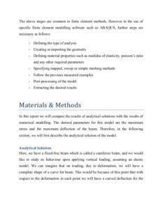 Fea Report Template (5) - TEMPLATES EXAMPLE | TEMPLATES EXAMPLE
