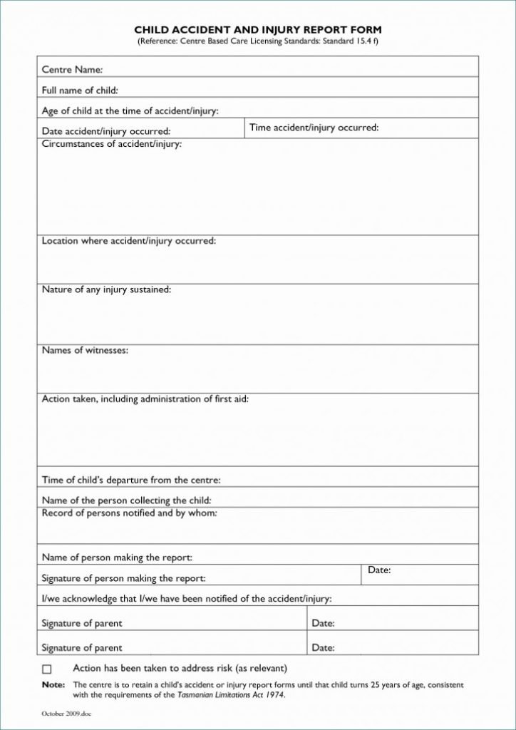 First Aid Incident Report Form Template (2) - TEMPLATES EXAMPLE ...