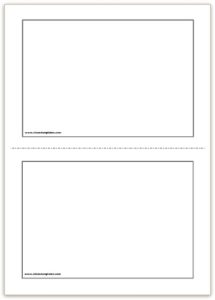 Free Printable Blank Flash Cards Template (7) - TEMPLATES EXAMPLE ...