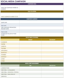 Free Social Media Report Template (2) - TEMPLATES EXAMPLE | TEMPLATES ...