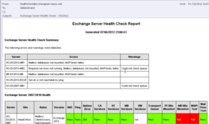 Health Check Report Template - TEMPLATES EXAMPLE | TEMPLATES EXAMPLE