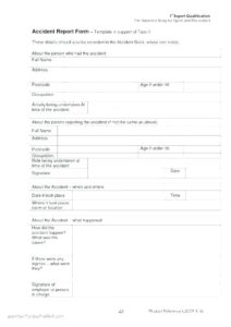 Incident Report Book Template (5) - TEMPLATES EXAMPLE | TEMPLATES EXAMPLE