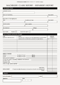 Machine Breakdown Report Template (4) - TEMPLATES EXAMPLE | TEMPLATES ...