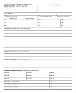 Ohs Monthly Report Template (8) - TEMPLATES EXAMPLE | TEMPLATES EXAMPLE