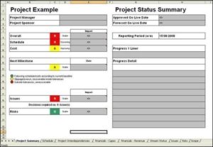 One Page Project Status Report Template (2) - TEMPLATES EXAMPLE ...