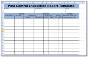 Pest Control Inspection Report Template (6) - TEMPLATES EXAMPLE ...