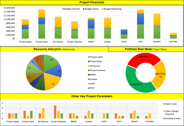 Portfolio Management Reporting Templates (8) - TEMPLATES EXAMPLE ...