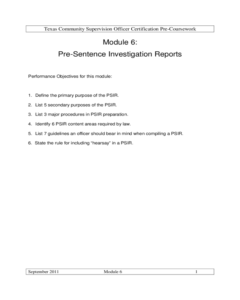 Presentence Investigation Report Template (3) - TEMPLATES EXAMPLE ...