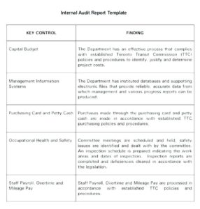 Project Analysis Report Template (1) - TEMPLATES EXAMPLE | TEMPLATES ...