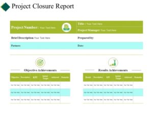Project Closure Report Template Ppt (7) - TEMPLATES EXAMPLE | TEMPLATES ...
