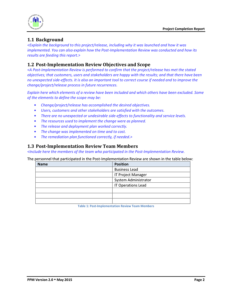 Project Implementation Report Template (4) - TEMPLATES EXAMPLE ...