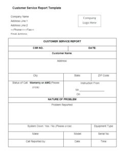 Sales Visit Report Template Downloads (5) - TEMPLATES EXAMPLE ...