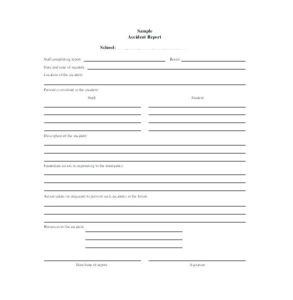 School Incident Report Template (7) - TEMPLATES EXAMPLE | TEMPLATES EXAMPLE