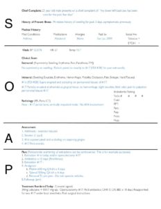 Soap Report Template (8) - TEMPLATES EXAMPLE | TEMPLATES EXAMPLE