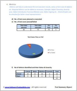 Test Result Report Template (5) - TEMPLATES EXAMPLE | TEMPLATES EXAMPLE
