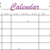 Blank Activity Calendar Template (9) - TEMPLATES EXAMPLE | TEMPLATES ...