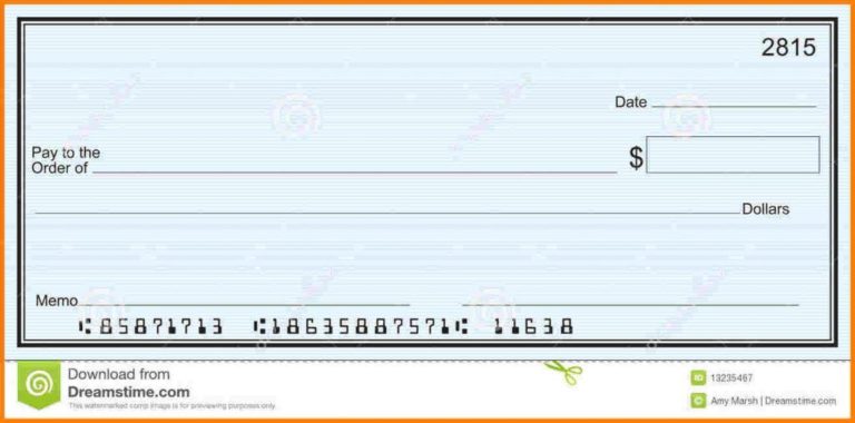 Blank Business Check Template Word - TEMPLATES EXAMPLE | TEMPLATES EXAMPLE