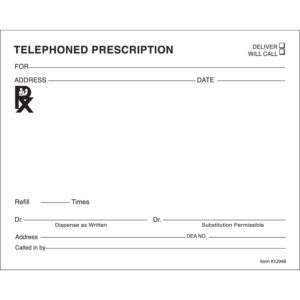 Blank Prescription Form Template (1) - TEMPLATES EXAMPLE | TEMPLATES ...