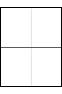 Blank Quarter Fold Card Template (1) - TEMPLATES EXAMPLE | TEMPLATES ...