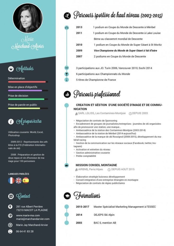 Cv Templates Gratuit (1) - TEMPLATES EXAMPLE | TEMPLATES EXAMPLE