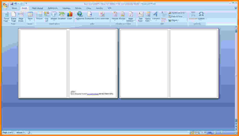 Free Blank Greeting Card Templates For Word (8) - TEMPLATES EXAMPLE ...