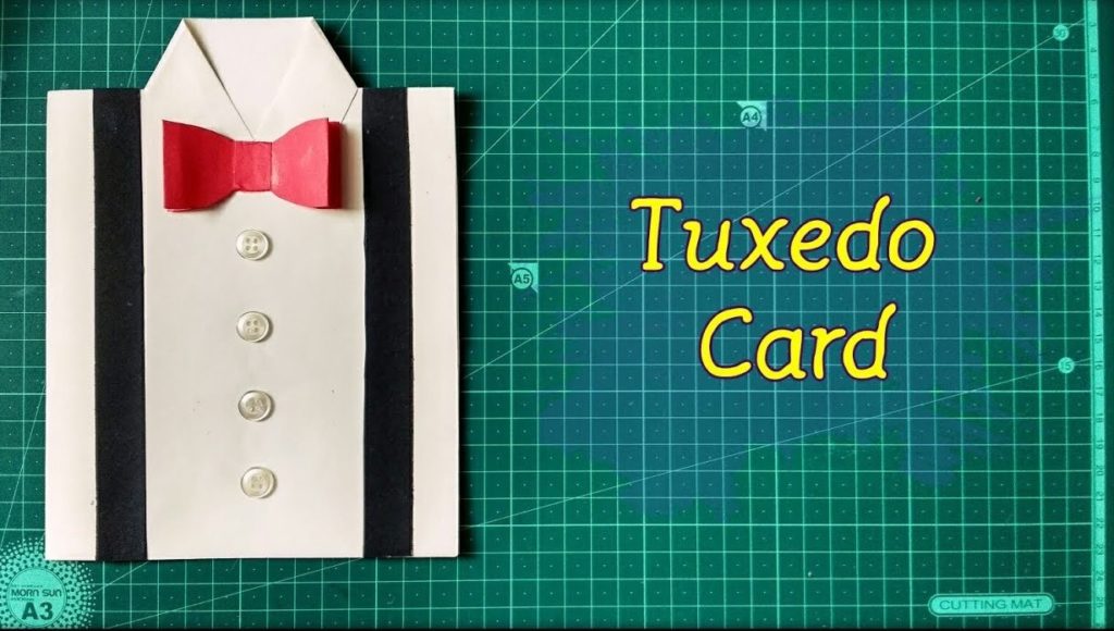 Tuxedo Card Templates And Instructions (11) - TEMPLATES EXAMPLE ...