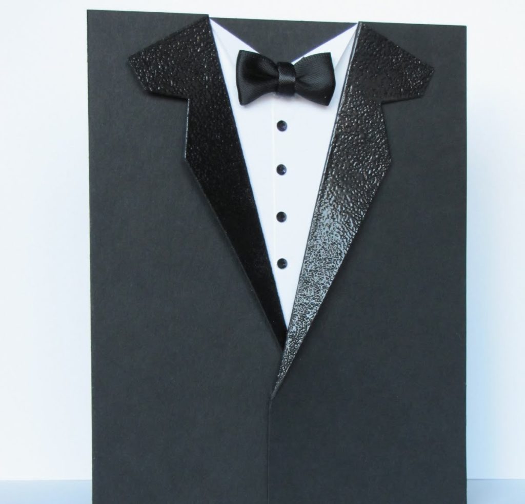 Tuxedo Card Templates And Instructions (2) - TEMPLATES EXAMPLE ...
