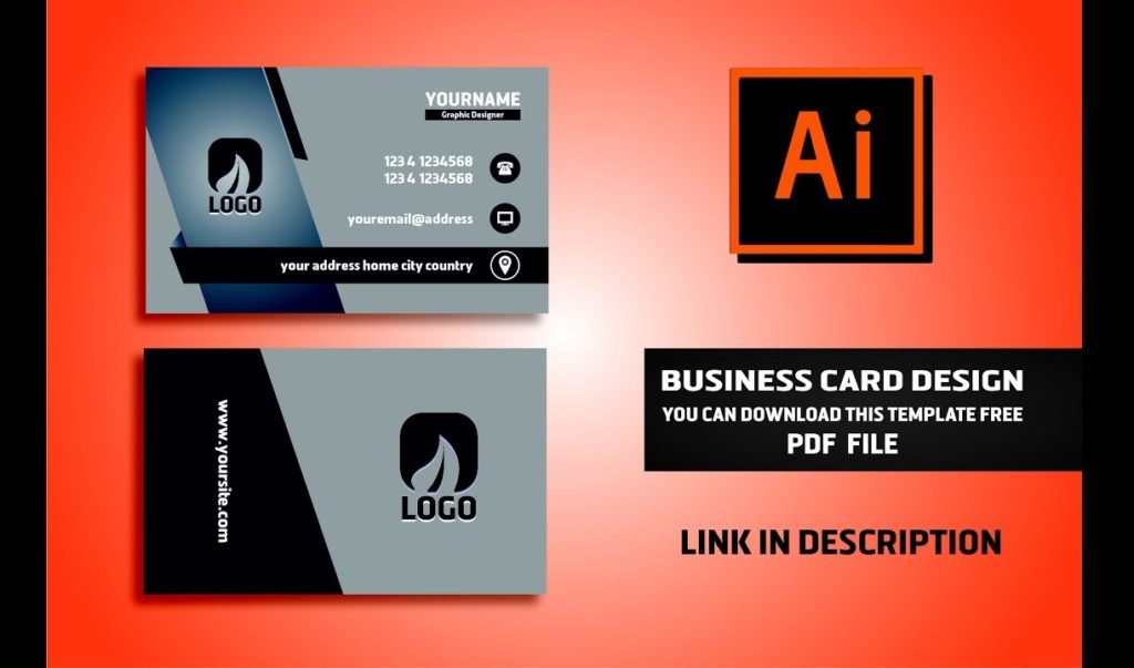 Visiting Card Templates Ai (2) - TEMPLATES EXAMPLE | TEMPLATES EXAMPLE