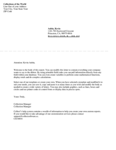 Letter Template Address Window Envelope (1) - TEMPLATES EXAMPLE ...